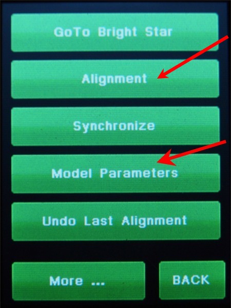 Gemini 2 Mount Controller Mount Alignment